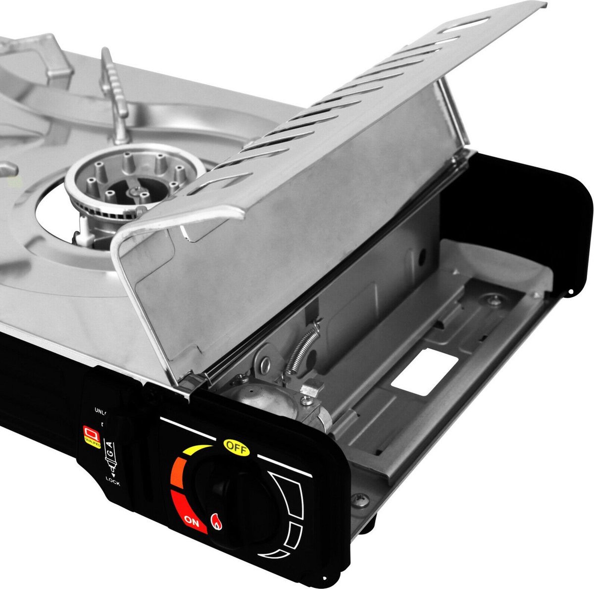 SMH LINE® Dubbele Camping kooktoestel - 2 Pits - Draagbaar Gasfornuis ...