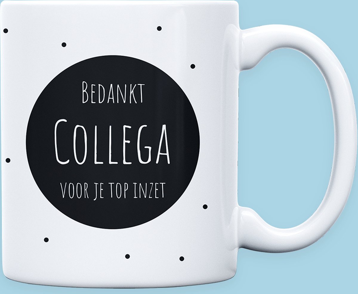 Afscheidsmok | Afscheid collega | Koffiemok | Mok 330 ml | Mok | Keramische mok | bol.com