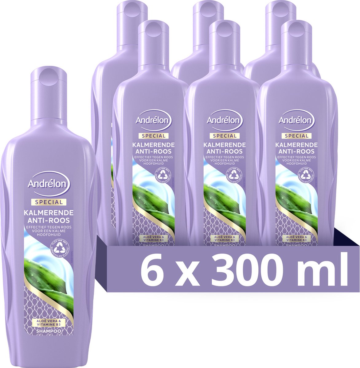 Andrélon Special Kalmerende Anti-Roos Shampoo - 6 x 300 ml ...