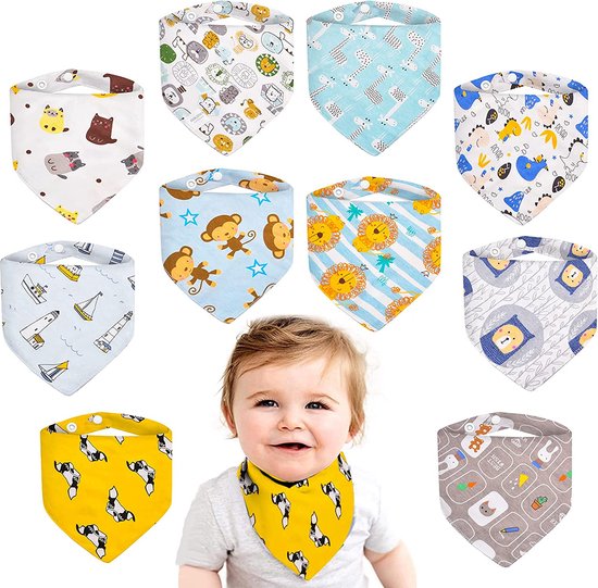 Superzachte Luxe Baby Slabbertjes, Slabbetjes, voor Babies en Peuters ...