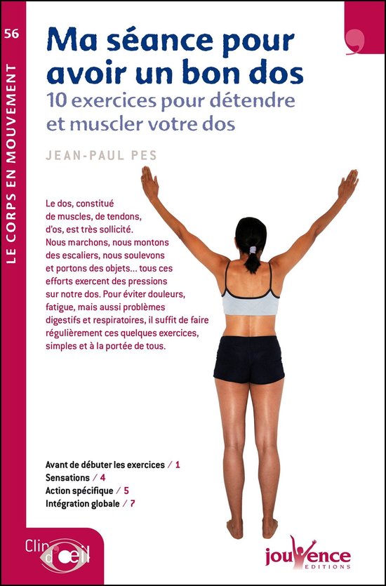 Ma séance pour avoir un bon dos (ebook), Jean-Paul Pes | 9782889110926 ...