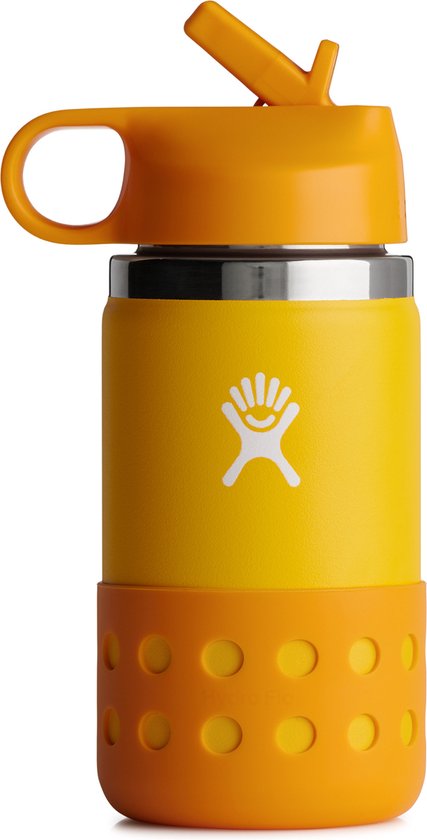 Hydro Flask Kids Wide Mouth Drinkfles (355 ml) - Canary | bol.com