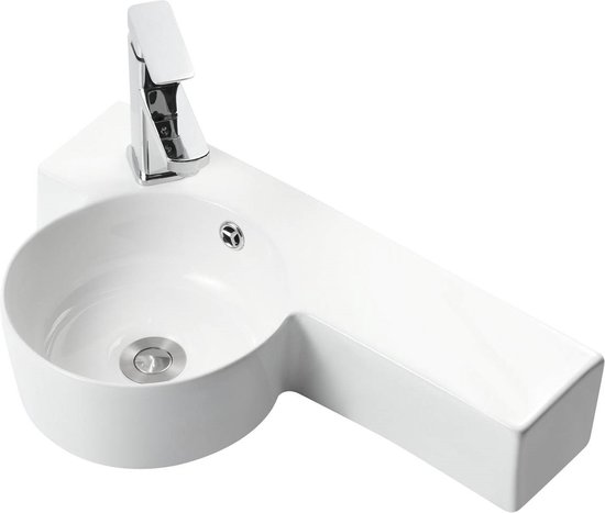 Toilet Fontein - Wit - Keramiek | bol