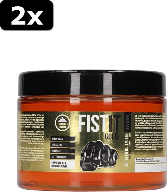 2x Fist It Gold - 500ml | bol.com