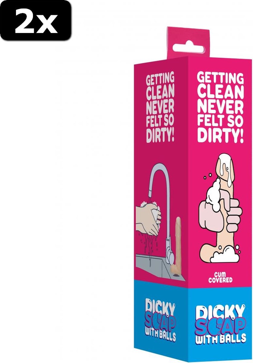 2x Dicky Soap - Peniszeep met Ballen | bol.com