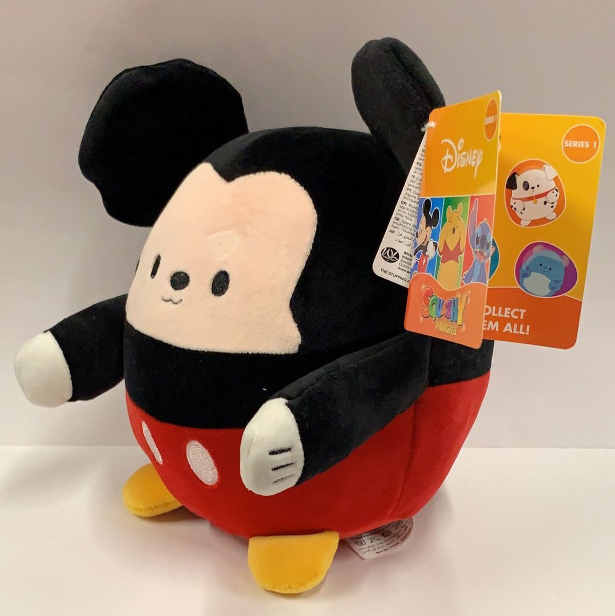 Disney Squashy Podgies - Mickey knuffel - 20 cm - Pluche - Disney ...