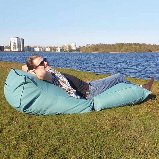 CrazyLazy | Ligbed en Zitzak in één Gevuld met de Echte EPS Parels ...