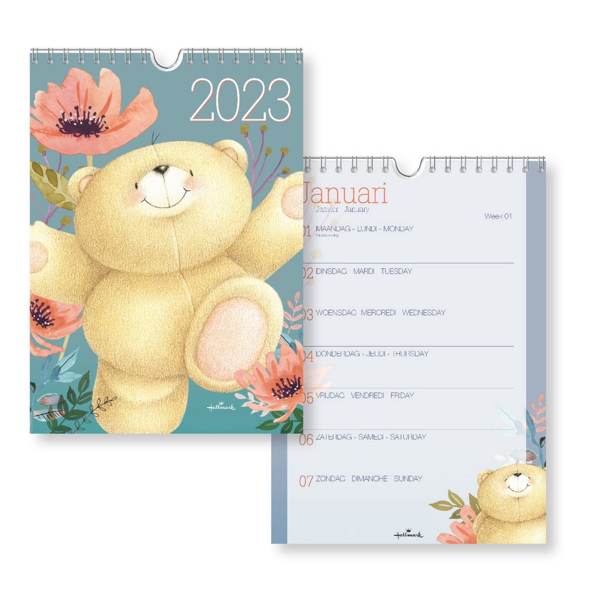 Hallmark - Week Kalender - 2022 - Forever Friends - Week per pagina ...