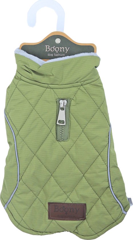 Boony Dog Fashion - Hondenjas Urban - Groen - Ruglengte 40 cm | bol