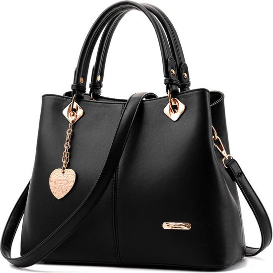 Jillery® Handtassen Dames - Handtas - Schoudertas - Stijlvol - Zwart ...