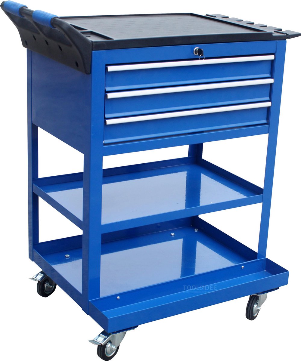 WORKMEN STORAGE Metalen trolley met 4 laden + 182 acc. | bol.com