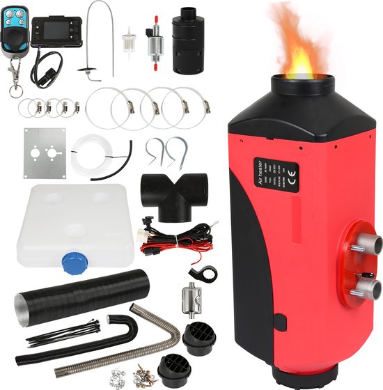 12V 5KW standkachel diesel lucht heater LCD standkachel voor auto boten ...