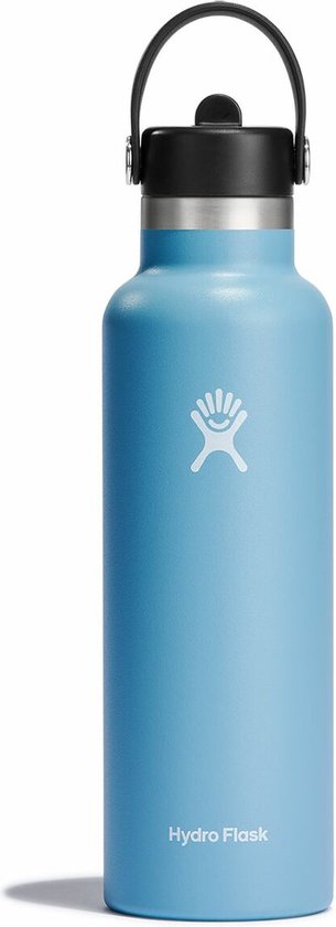 Hydro Flask - Standard Flex Straw Cap 621 ml Rain | bol.com