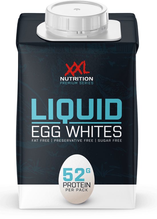 XXL Nutrition - 100% Vloeibaar Ei Eiwit - Vloeibaar Eiwit, Liquid Egg ...