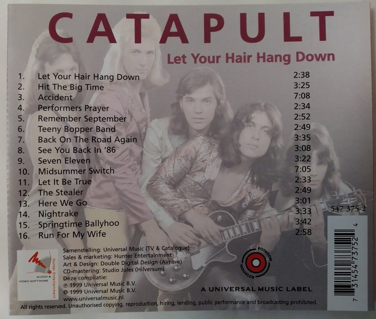 Let Your Hair Hang Down, Catapult | CD (album) | Muziek | bol.com