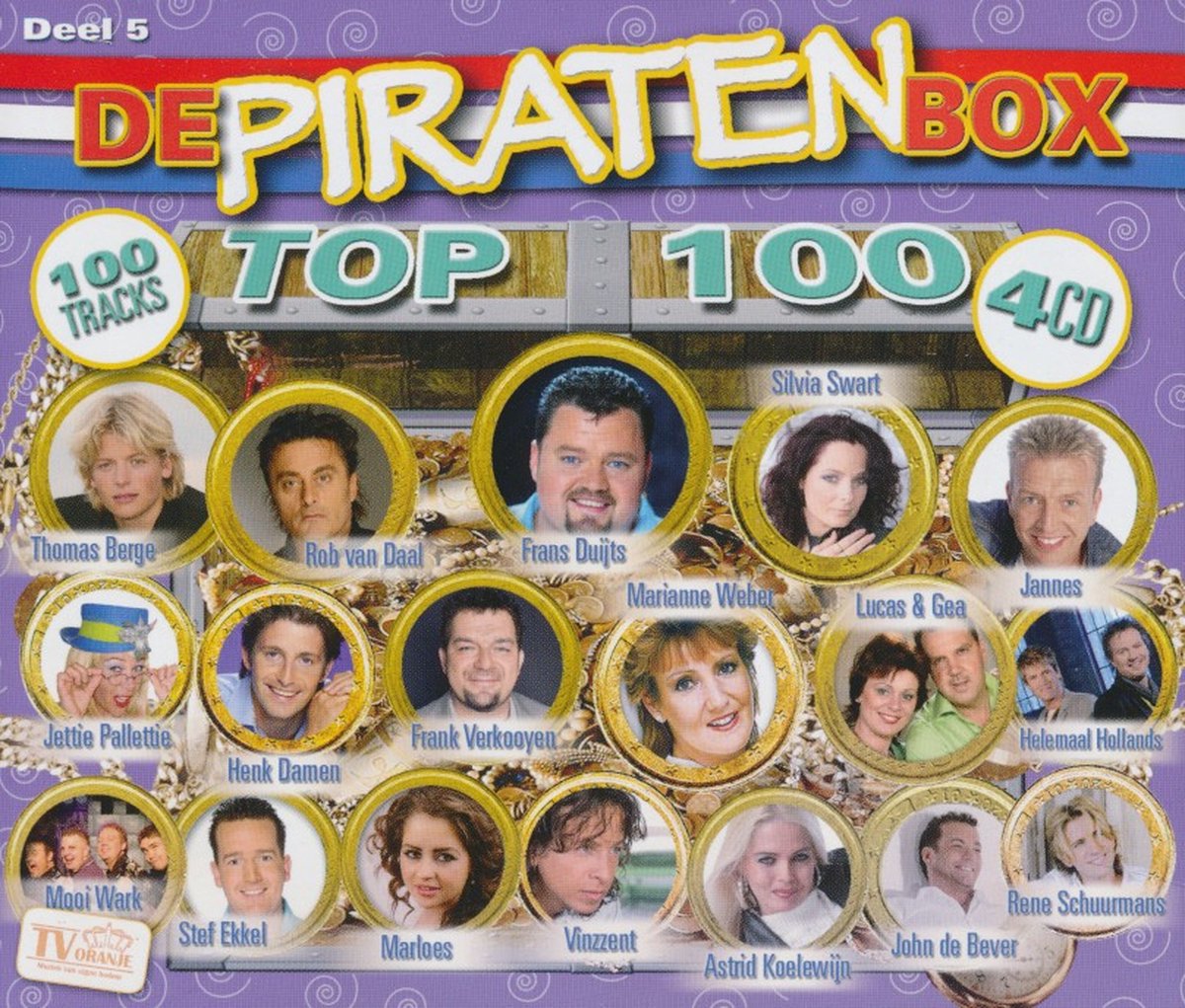 Piraten Box Top-100 Vol. 5, various artists | CD (album) | Muziek | bol