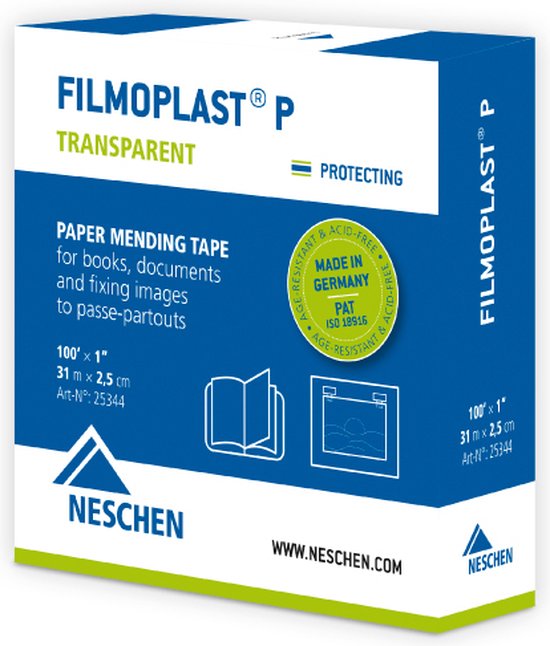 Filmoplast P Reparatietape 20 mm x 50 m, in dispenser doosje | bol.com