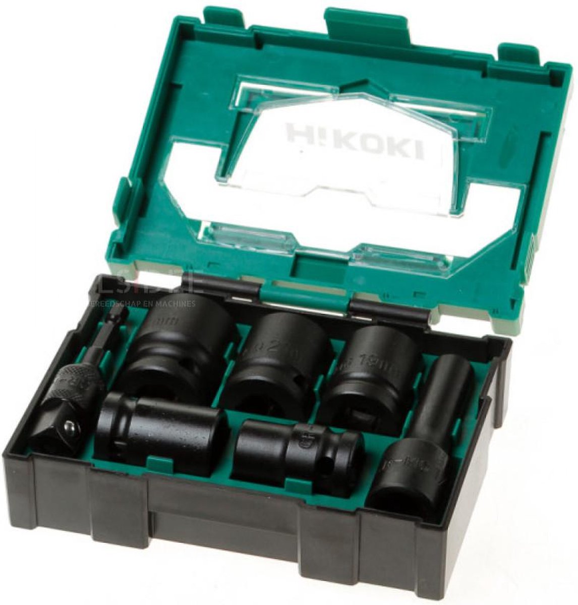 Hikoki Krachtdoppenset 7-delig Power Socket Box 2.0 | bol.com