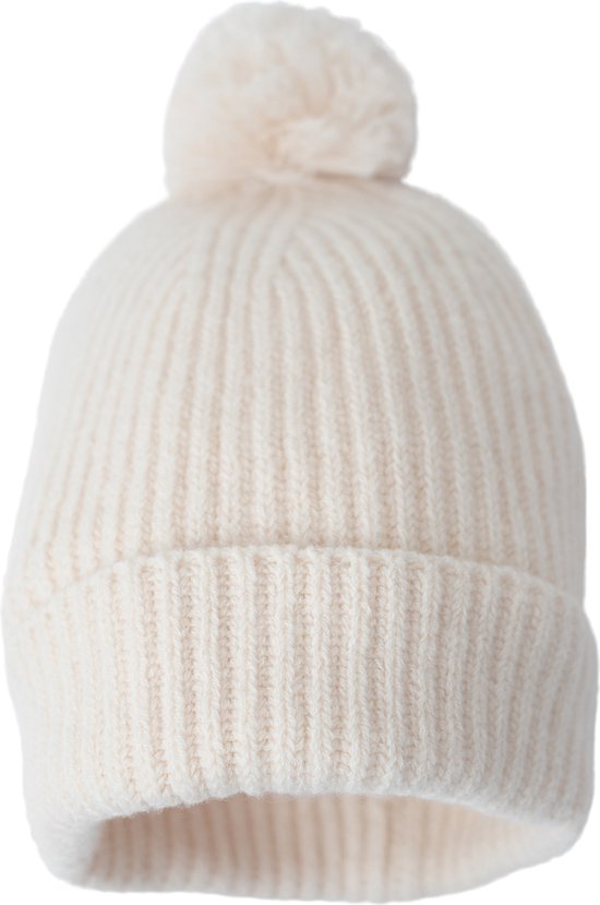 Lodger Merino Wol Muts - Hatter Merinowol - 3-6M - Cr me - Kriebelt ...