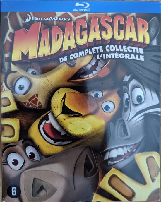 Madagascar: The Complete Collection (Blu-ray) (Blu-ray), Ben Stiller ...