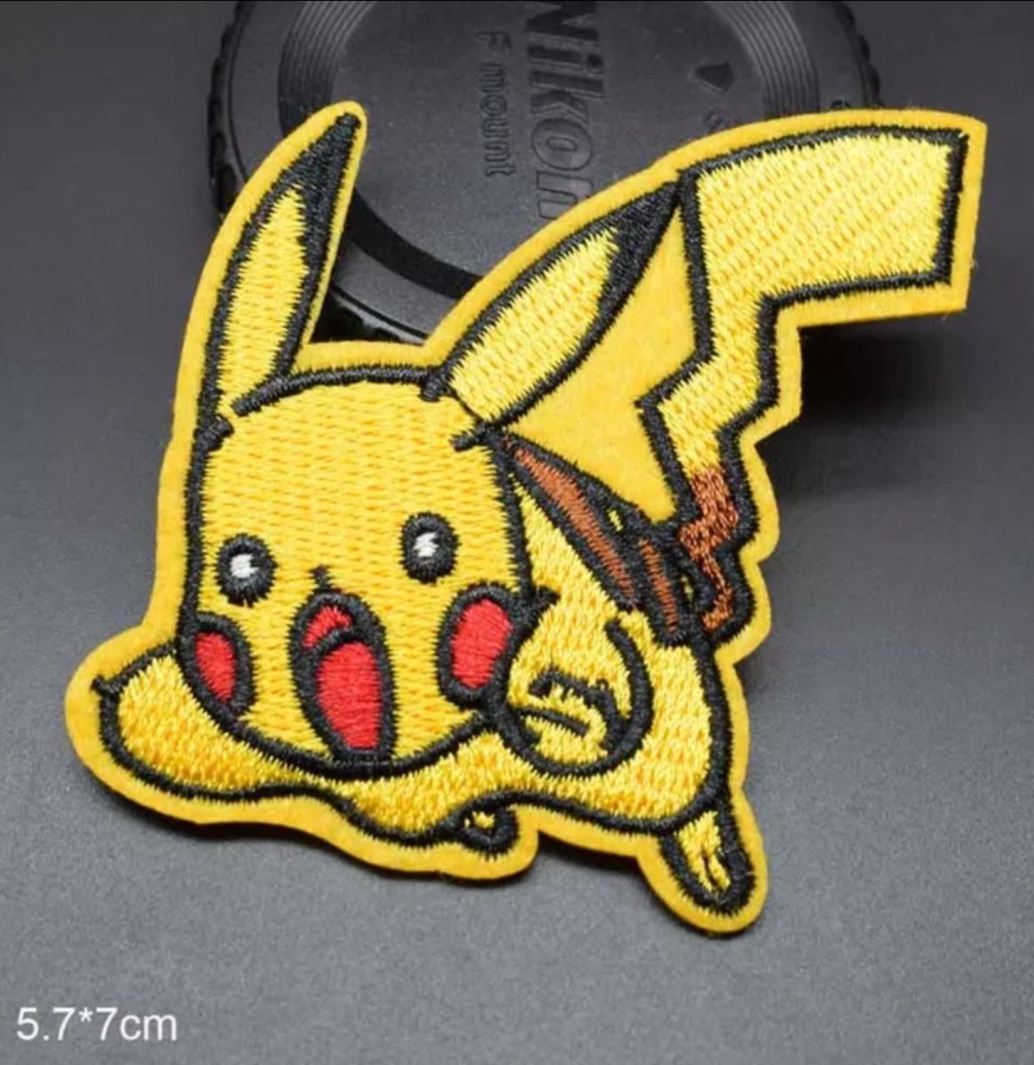 Pikachu strijk embleem - pokemon patch - patches - stof & strijk ...