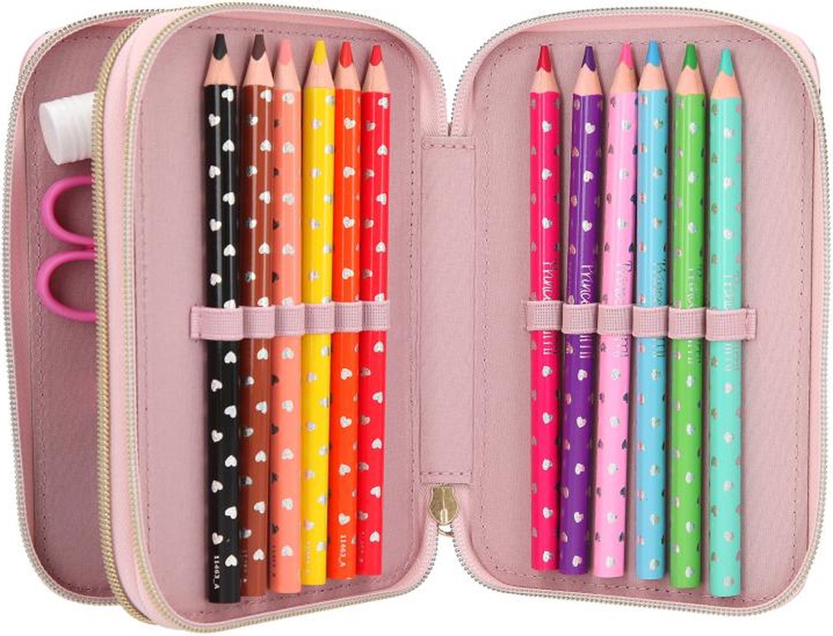 Trousse à crayons 3 compartiments Top Model - DANCE | bol.com