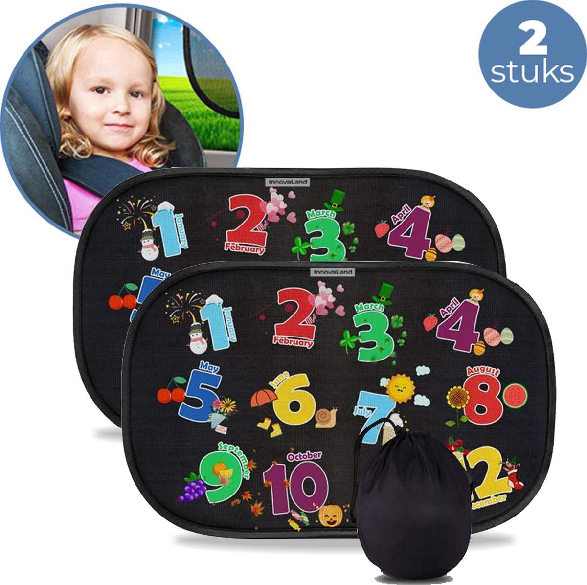 Zonnescherm Auto Baby - Extra Donker Voor Betere Bescherming ...