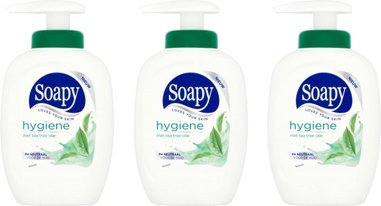 Soapy® | 3 x 300ml Vloeibare Zeep Hygiëne Pomp | bol