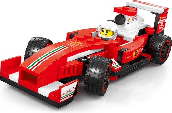 LBB Formule 1 race auto - 143 Bricks - Bouwstenen - speelgoed - f1 ...
