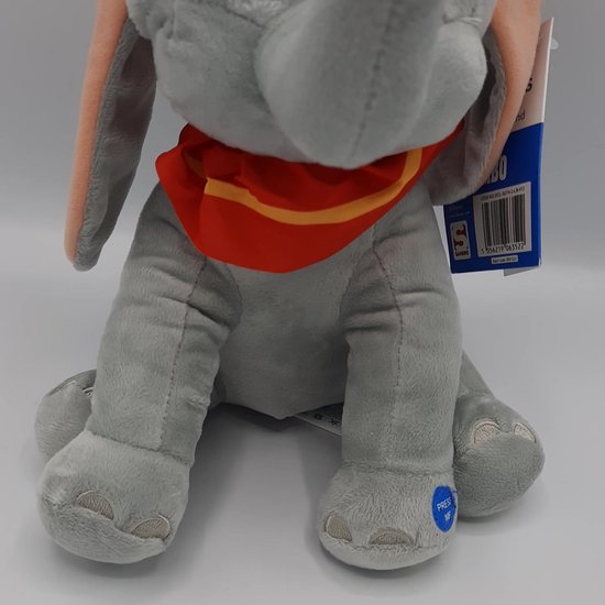 Disney - Dombo (Dumbo) Olifant - Knuffel - Pluche - Met geluid - 30 cm ...