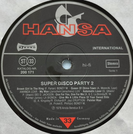 Super Disco Party 2 (1978) LP, Super Disco | Muziek | bol