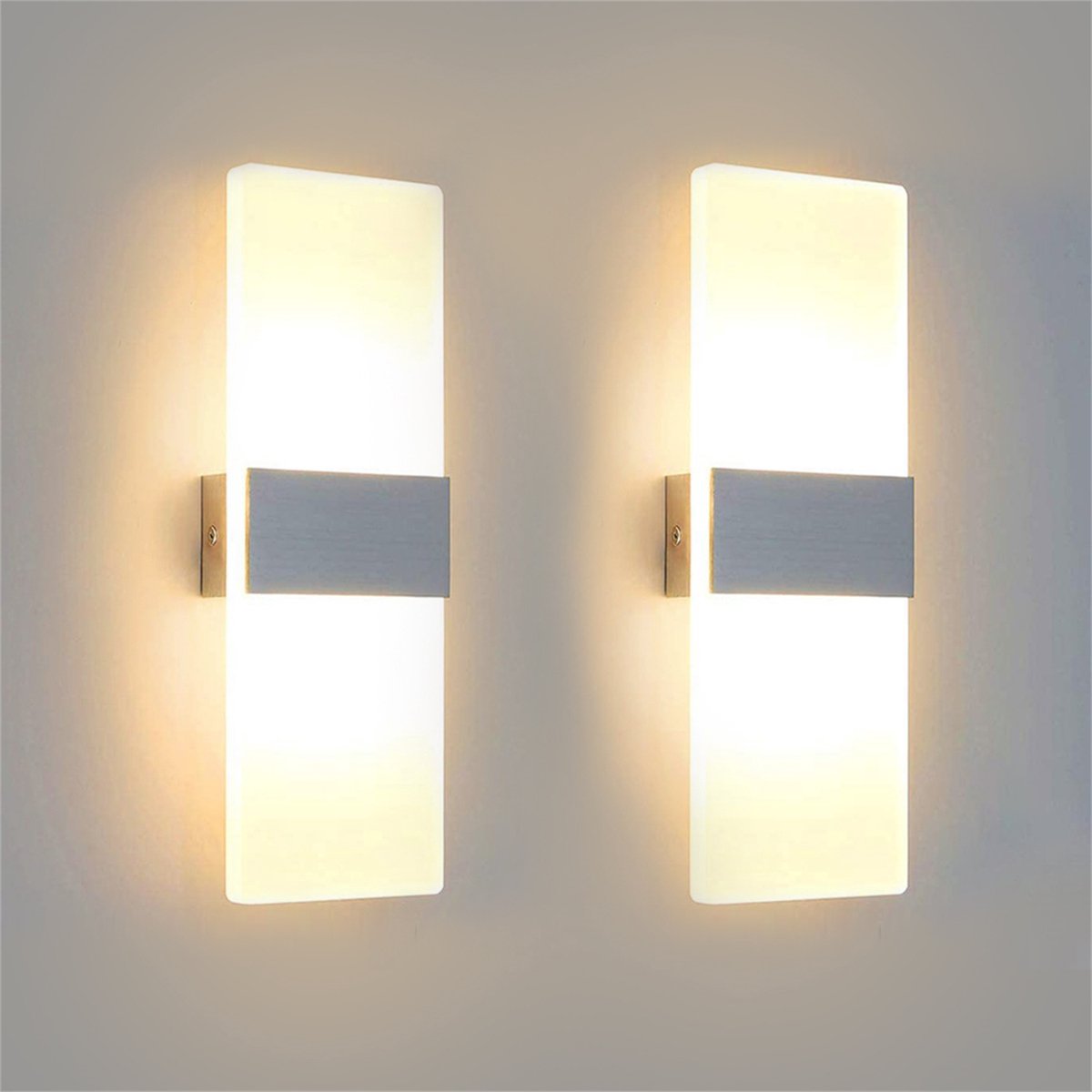 LED Wandlamp Binnen/Buiten Wandlampen Moderne Wandlamp Wandverlichting ...