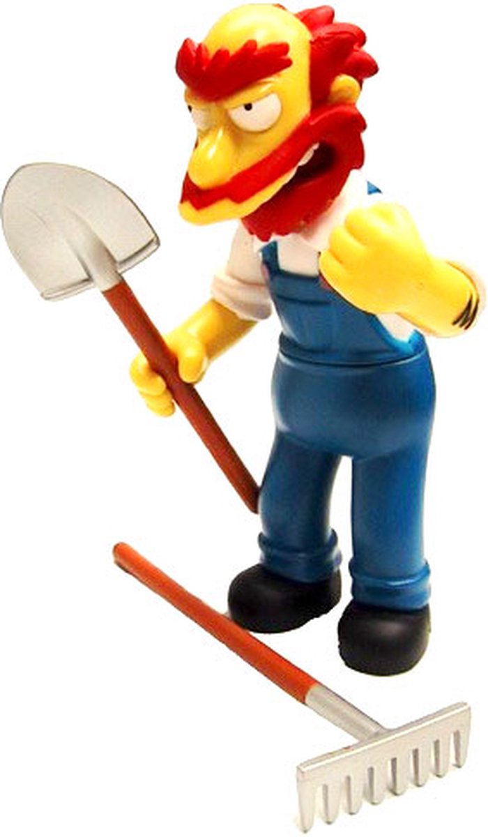 Playmates Toys – Jardinier Willie – The Simpsons – Figurine articulée ...
