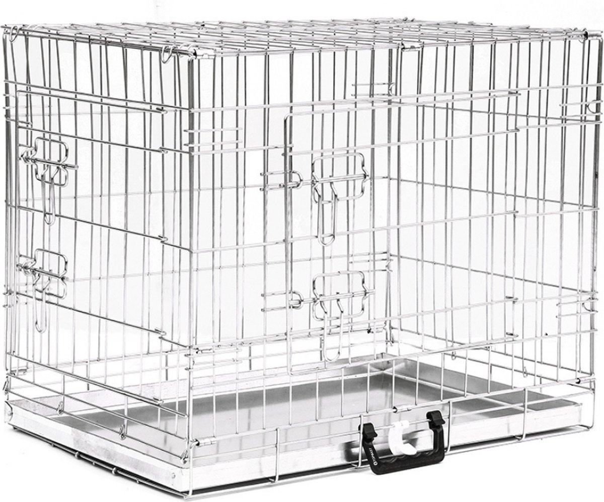 Topmast Bench Verzinkt - Bench voor Honden - Heavy Duty - Hondenbench ...