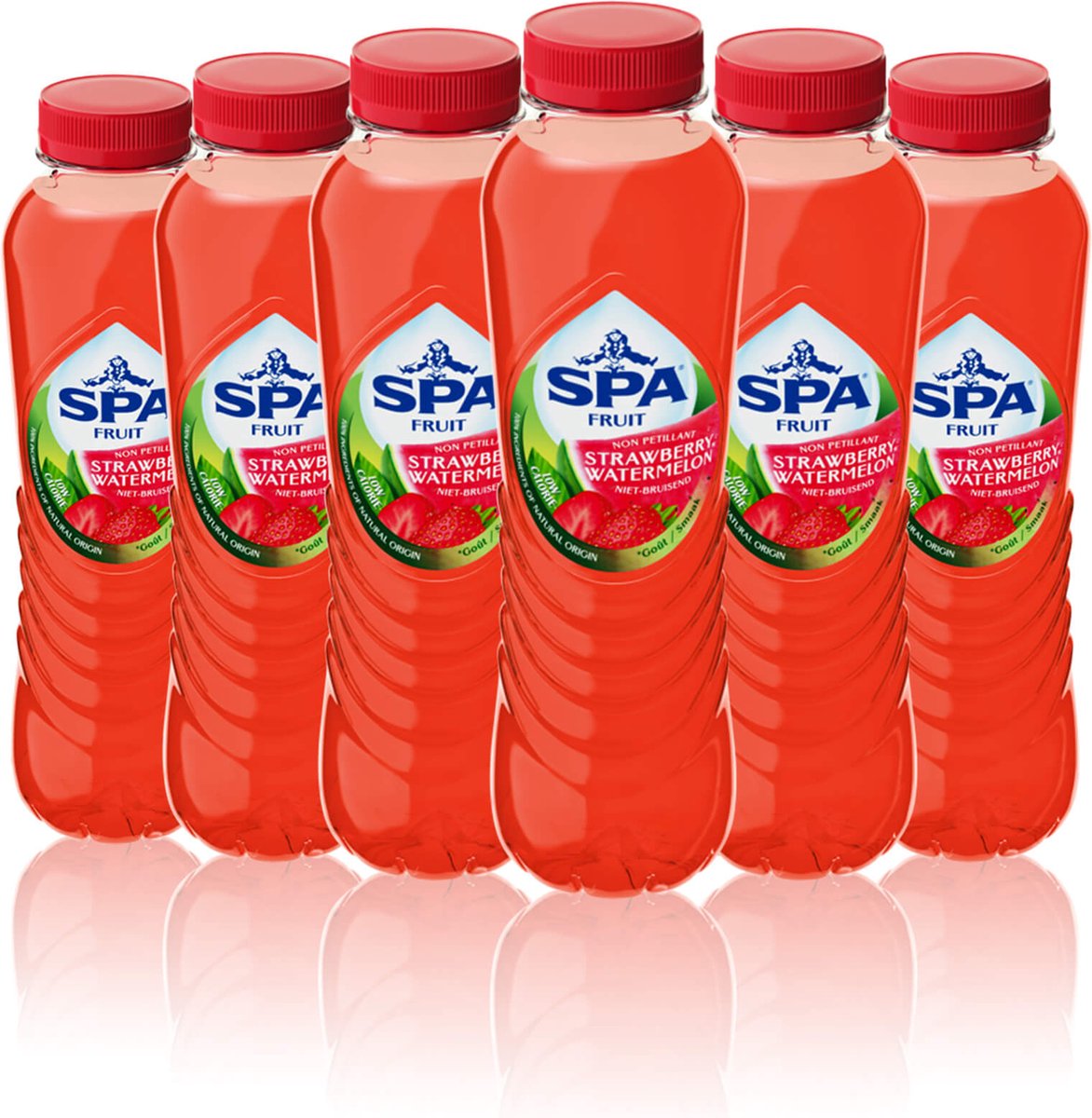 Spa Koolzuurvrije duo fruitlimonade aarbei/watermeloen 40cl per | bol.com