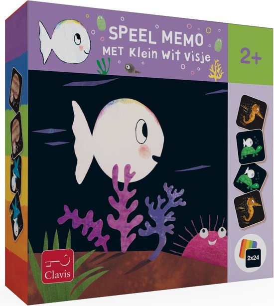 Speel memo met Klein wit visje | Games | bol.com