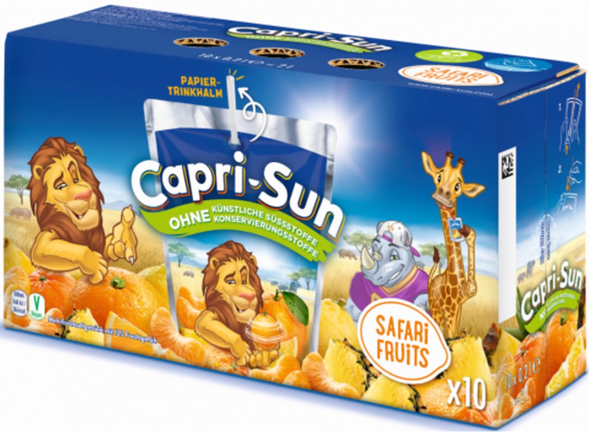 Capri-Sun - Safari - 40x200 ml | bol.com