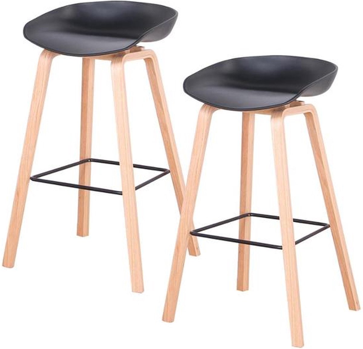 Barkrukken - Set Van 2 - Nordic Barkruk - Luxe Barkrukken - Barkrukken ...