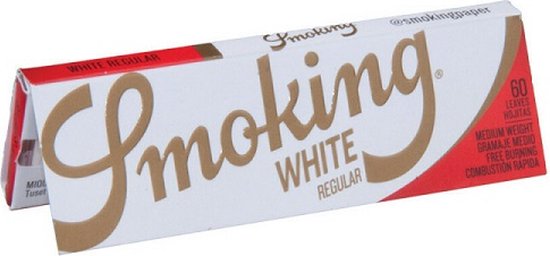 Smoking White Regular Rolling Papers - Rolling papers - Korte Vloei ...