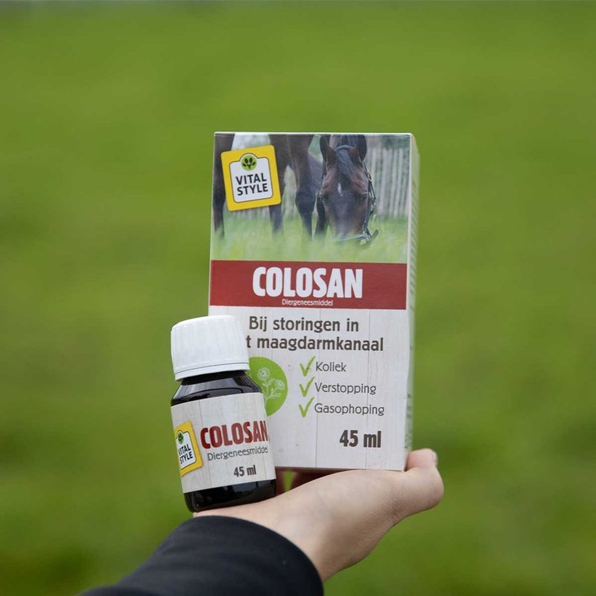 VITALstyle Colosan - Paarden Supplementen - 45 ml | bol