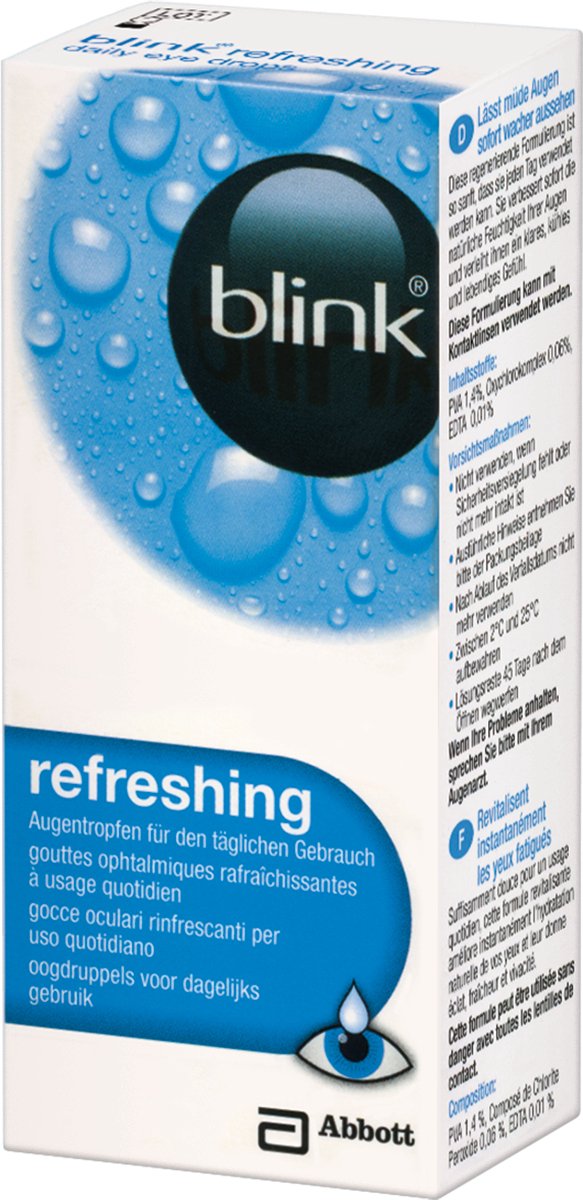 Blink refreshing oog spray [10ml] | bol.com