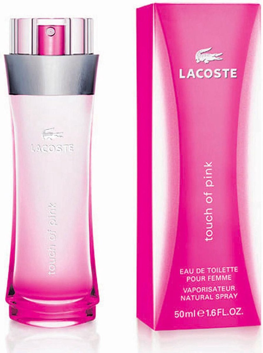Lacoste women's perfume touch of pink store
