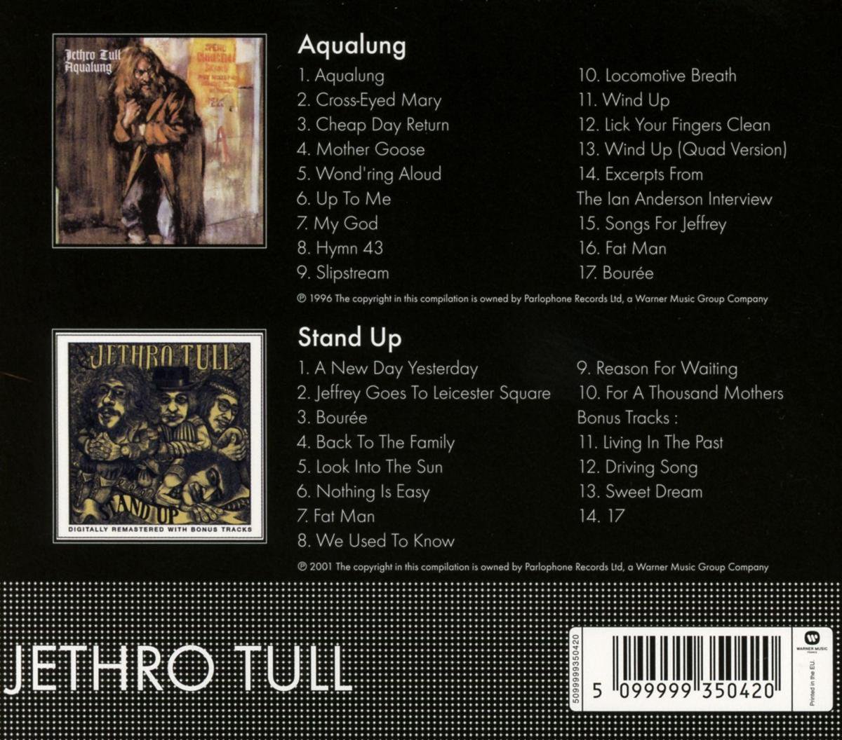 Aqualung / Stand Up, Jethro Tull | CD (album) | Muziek | bol.com