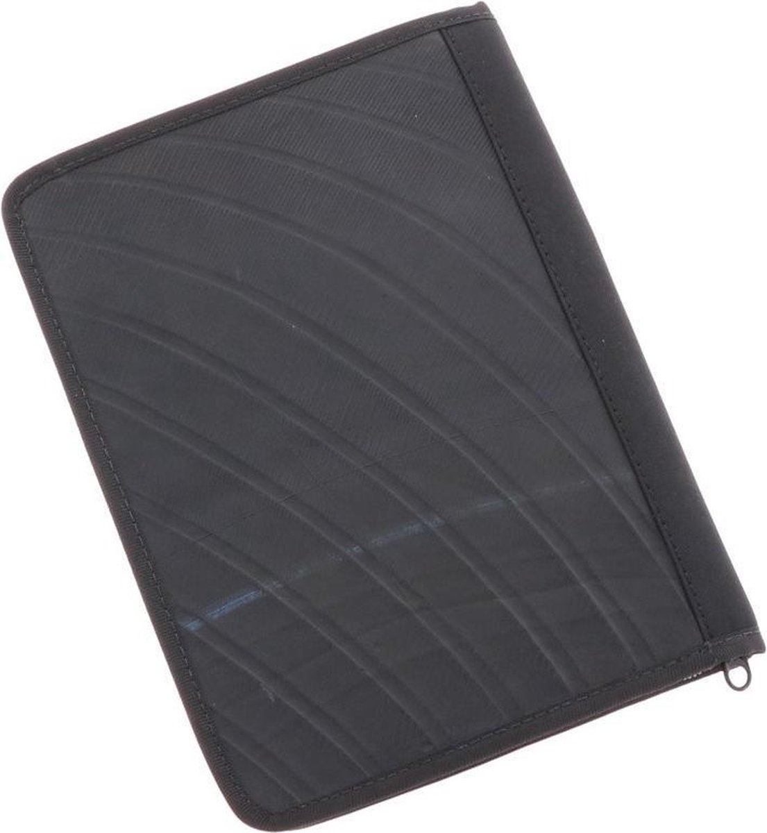 Schrijfmap A5 met Rits - Gerecyclede Autoband - Conferentiemap - Zwart ...