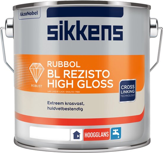 Sikkens Rubbol BL Rezisto High Gloss Ral 6003 Olijfgroen Groen - 2,5 ...