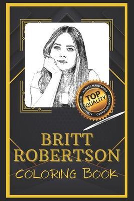 Britt Robertson Coloring Book, Kendra Kelly | 9798507958658 | Boeken ...