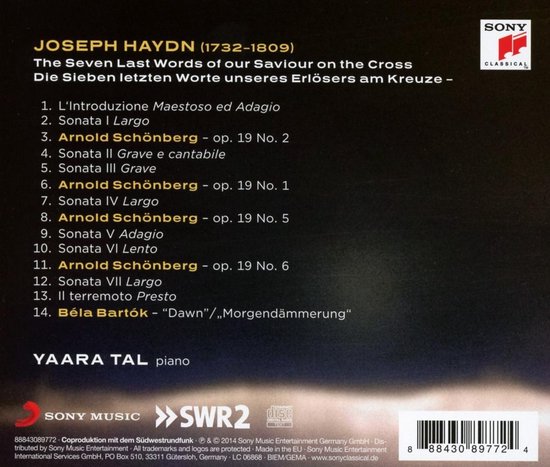 Seven Last Words, Joseph Haydn | CD (album) | Muziek | bol.com