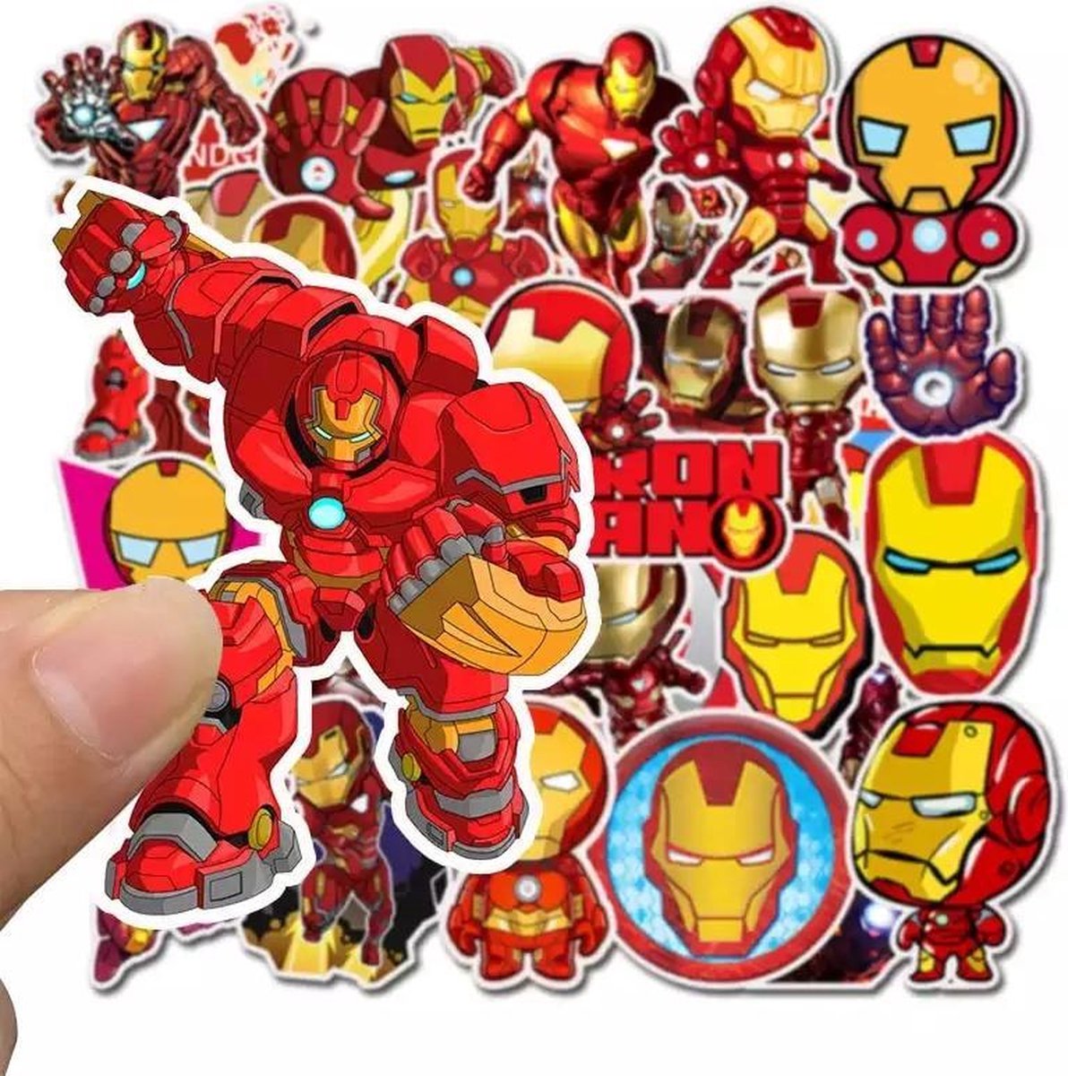 Batman, Iron Man & superman stickers 25 stuks|| Iron Man|| Iron Man ...