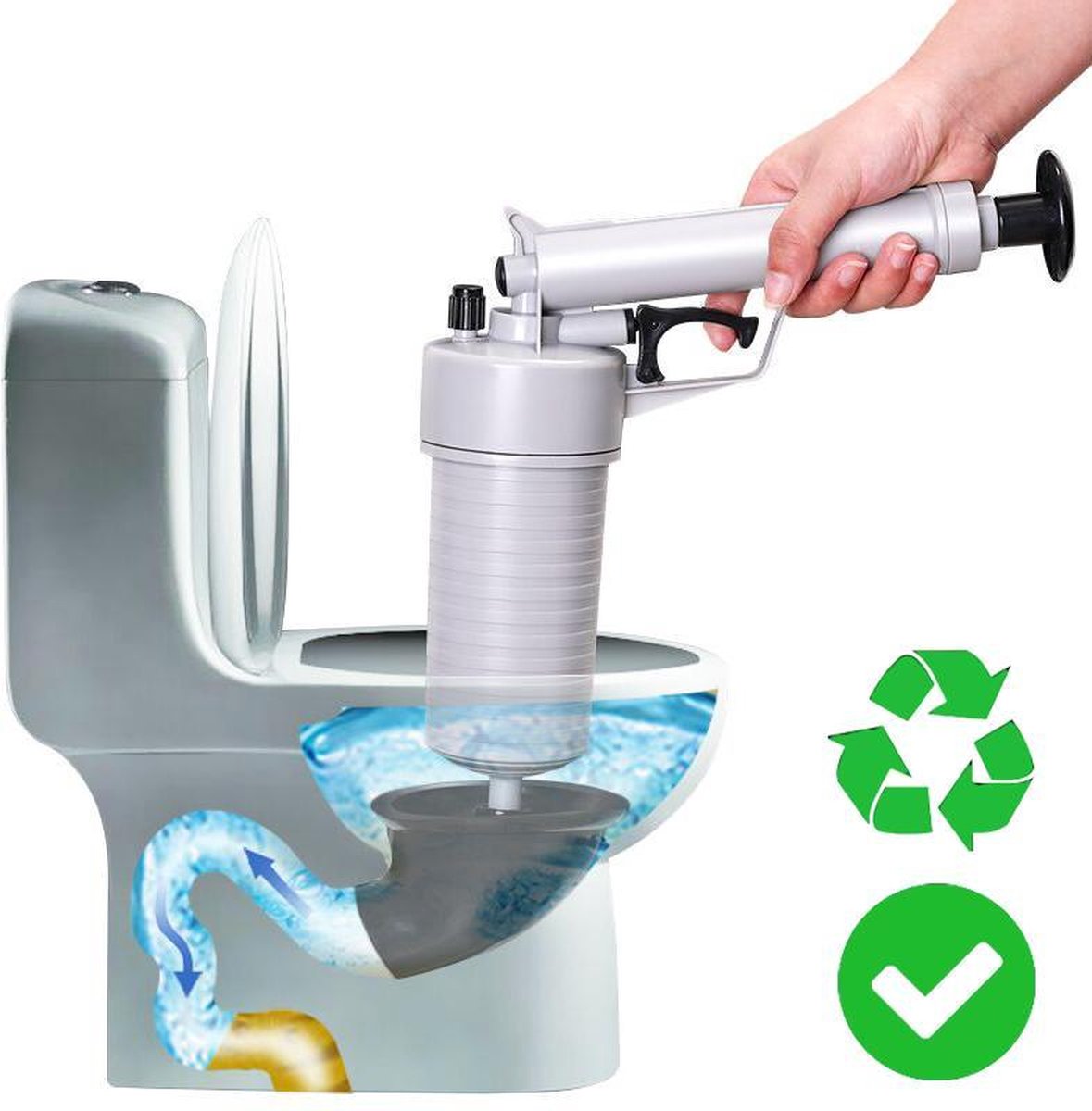 Gootsteenontstopper - WC ontstopper - afvoer ontstopper ...