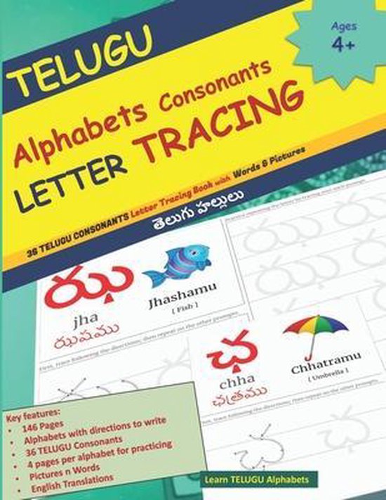 Telugu Alphabets and Telugu Language Learning Books- TELUGU Alphabets ...
